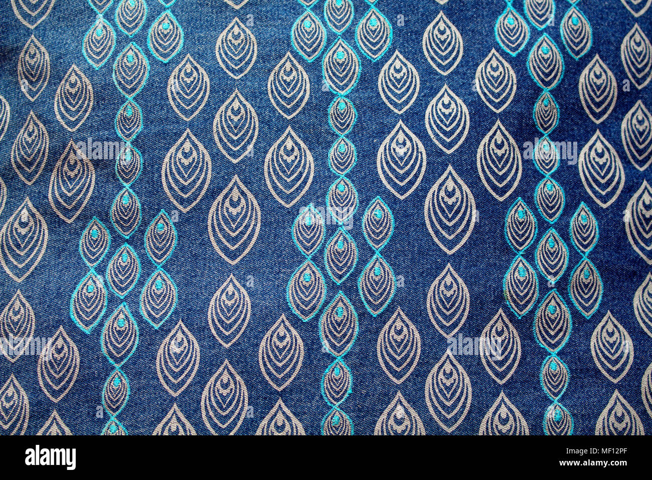Close up view of fabric background Stock Photo - Alamy