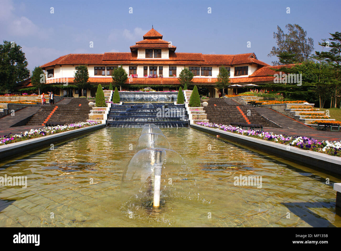 Taman Bunga Nusantara Garden Park, Cipanas, Bogor, West Java, Indonesia ...