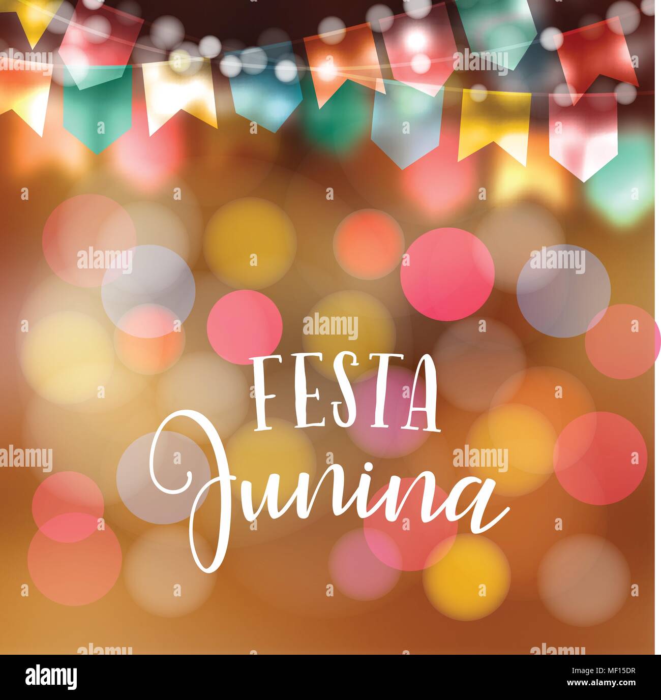 Brazilian june party, midsummer celebration or summer garden party ...