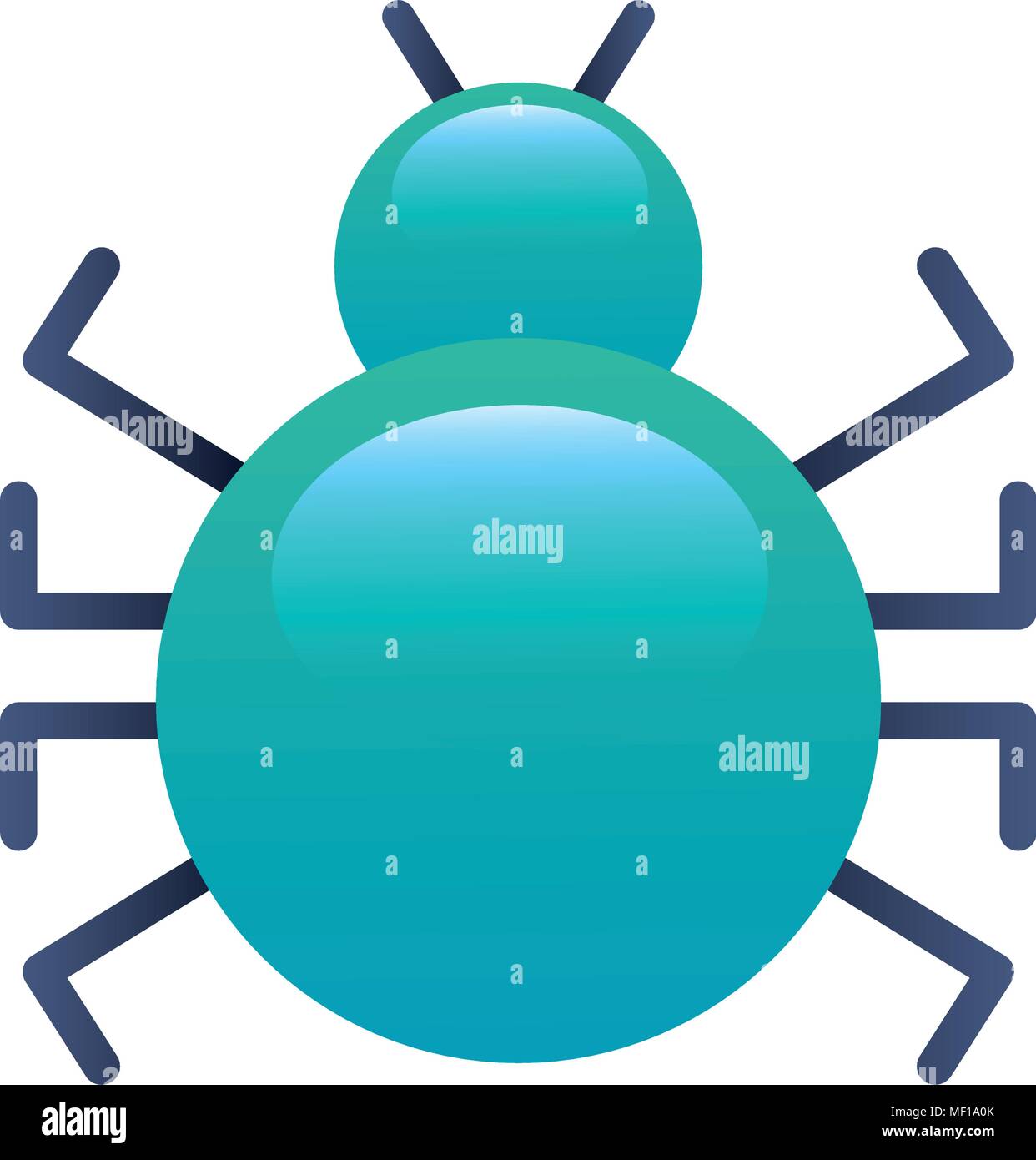 bug virus attack icon Stock Vector Image & Art - Alamy