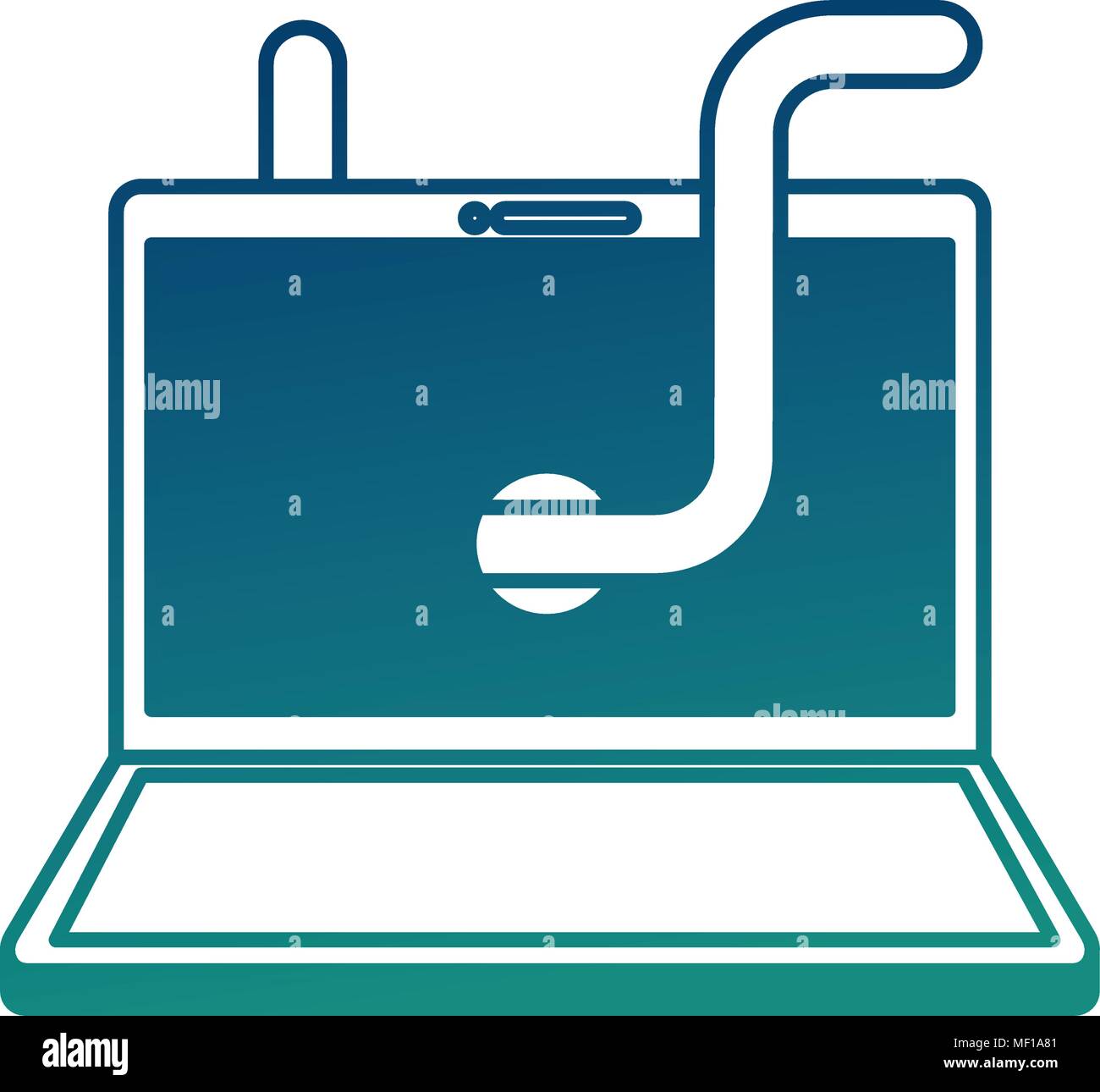 Computer Worm Clipart