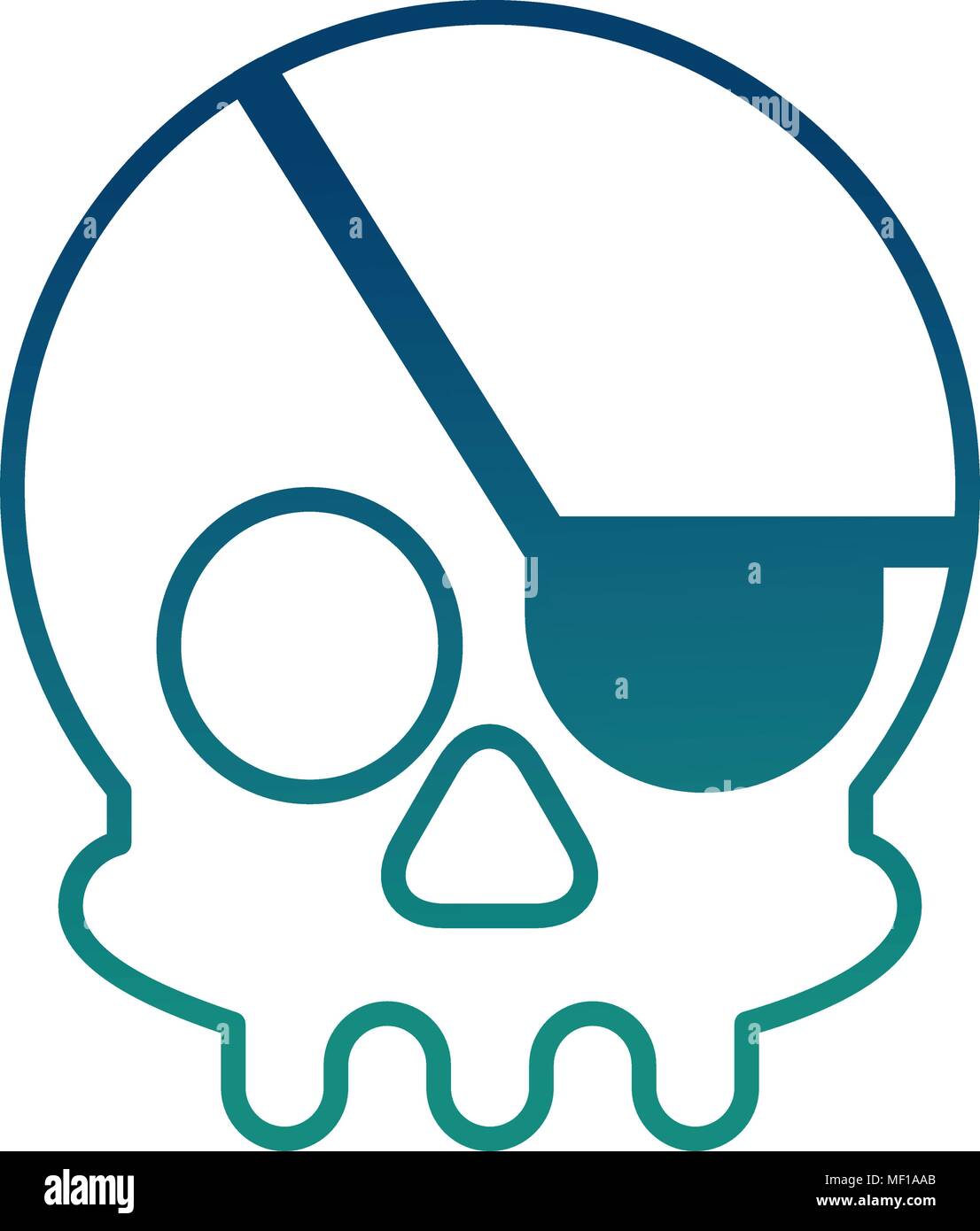 pirate skull virus attack Stock Vector Image & Art - Alamy