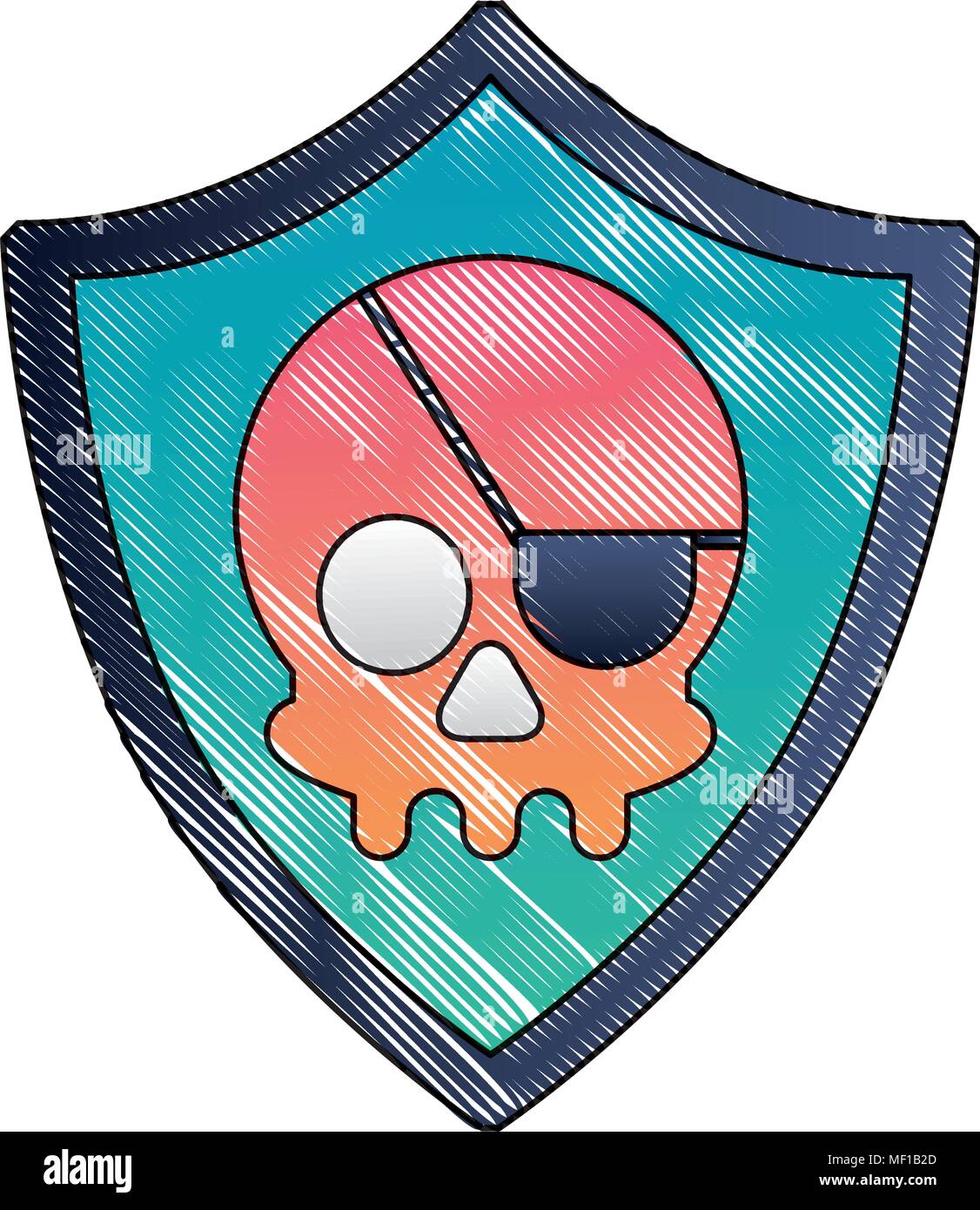 Skull guard Stock Vector Images - Alamy