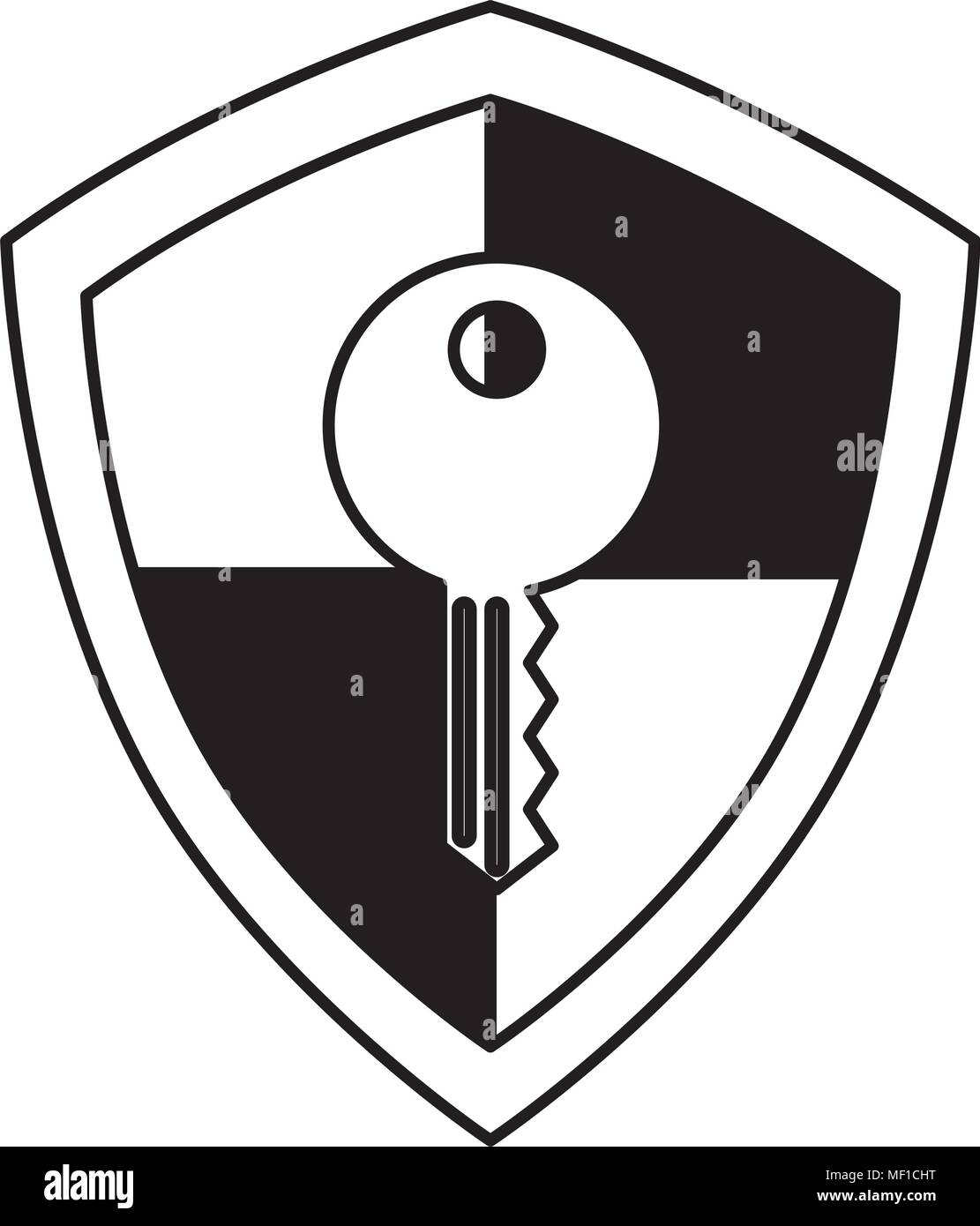 Door armor shield Stock Vector Images - Alamy