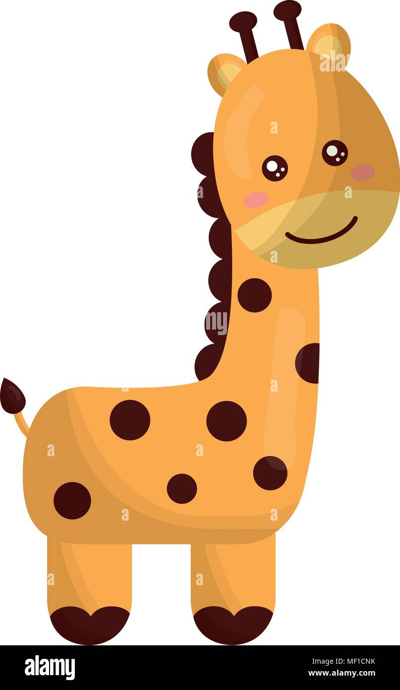 cute giraffe character icon Stock Vector Image & Art - Alamy