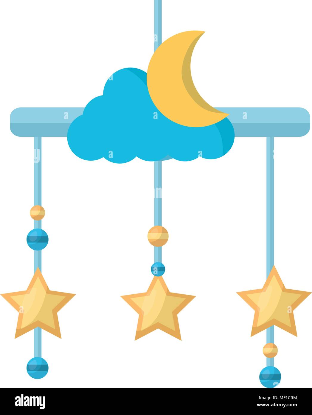Hanging mobile moon and star hi-res stock photography and images - Alamy