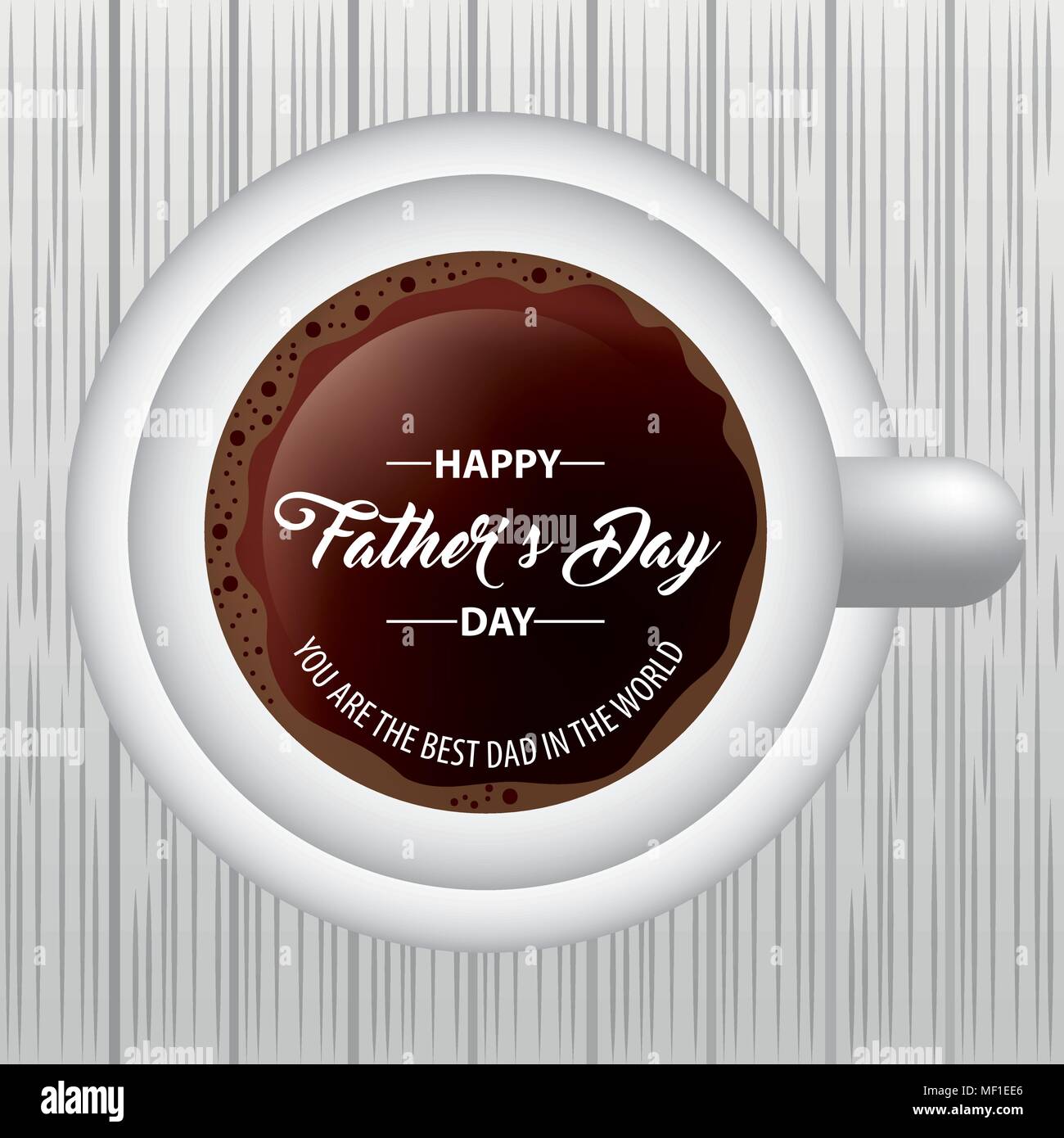 Family cup coffee happy Stock Vector Images - Alamy