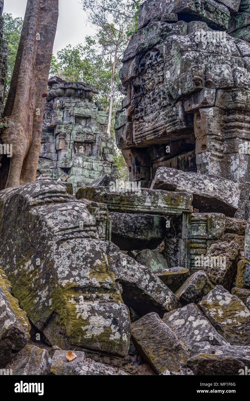 Cambodia Angkor Complex 360 Stock Photo - Alamy