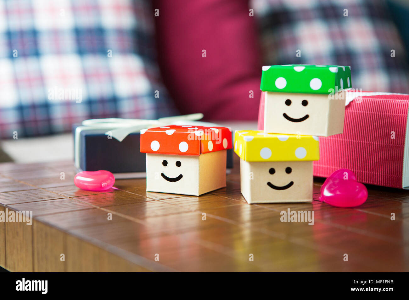 Woman gift boxes on hi-res stock photography and images - Alamy