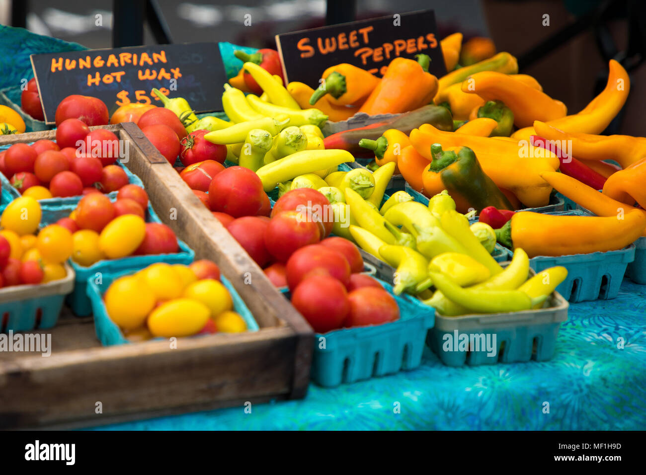 colorful image of hot peppers Stock Photo - Alamy
