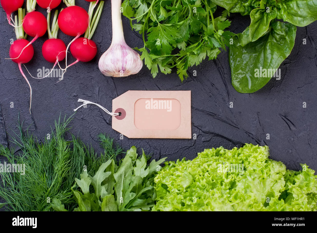 Food fresh vegetables price tag label hi-res stock photography and ...