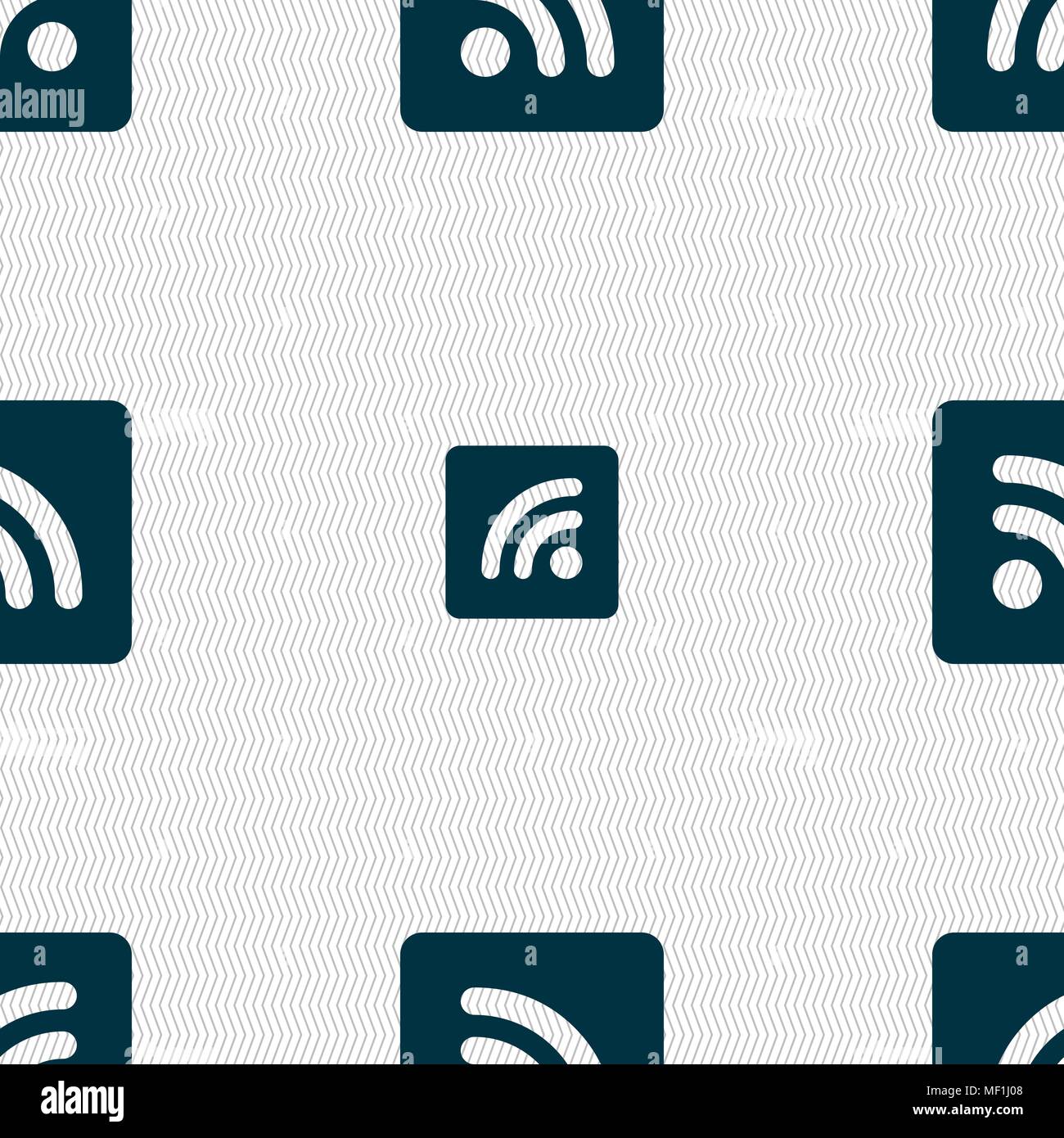 Icon rss vector concept illustration Stock Vector Images - Alamy