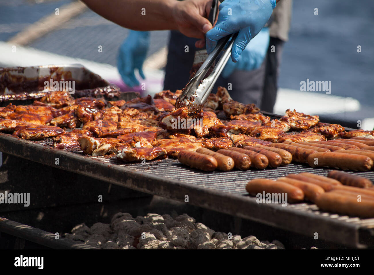 Sailors food during steel beach hi-res stock photography and images - Alamy