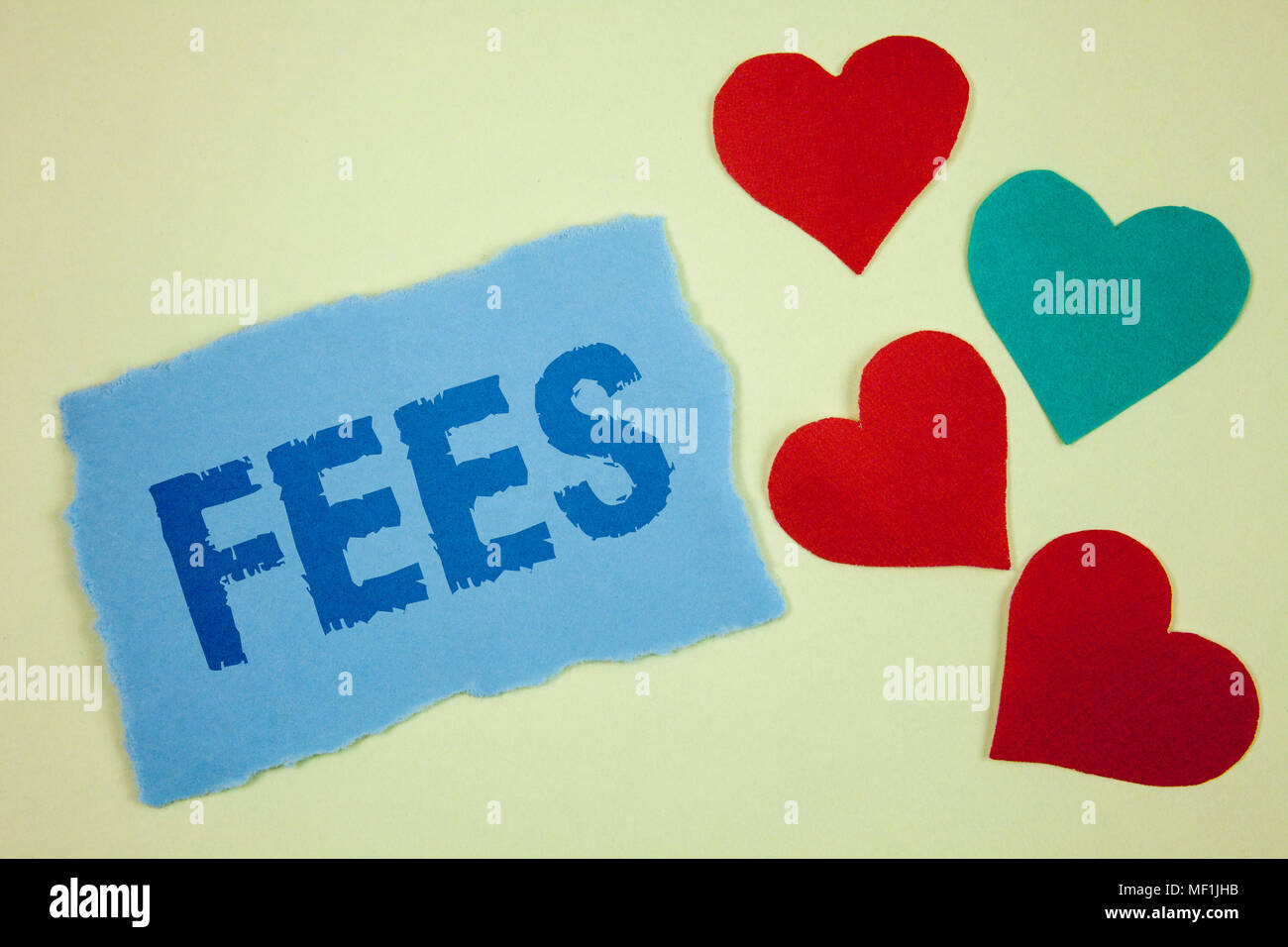 Handwriting text Fees. Concept meaning Online creative agency charges ...