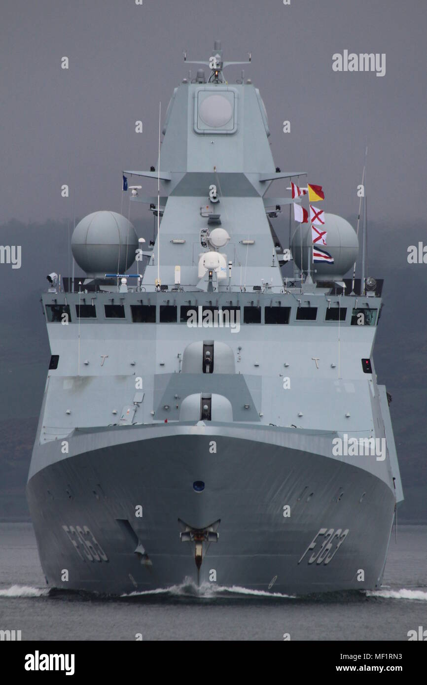KDM Niels Juel (F363), an Iver Huitfeldt-class frigate operated by the ...