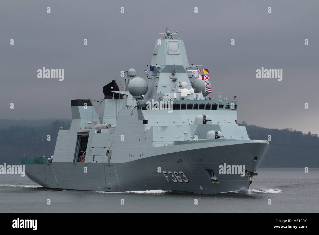 Iver huitfeldt class frigate hi-res stock photography and images - Alamy