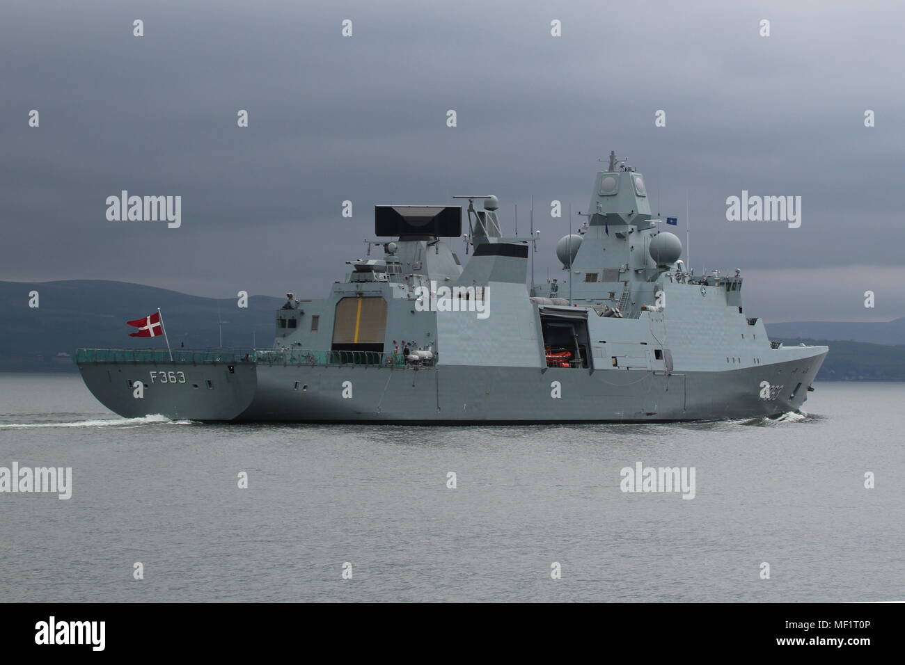 KDM Niels Juel (F363), an Iver Huitfeldt-class frigate operated by the ...