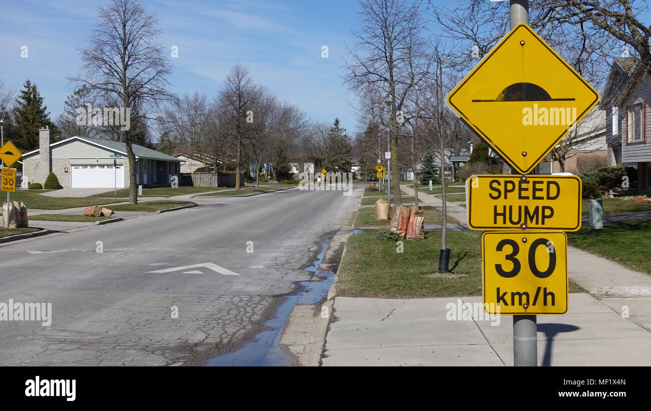 Various road signs, signage, etc. Indicates things you can and cannot ...