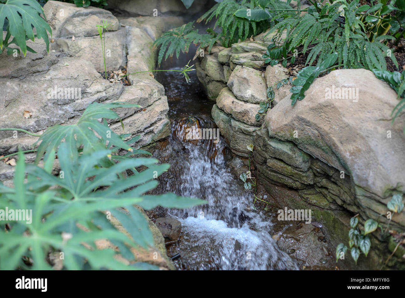 Man made waterfall hi-res stock photography and images - Alamy