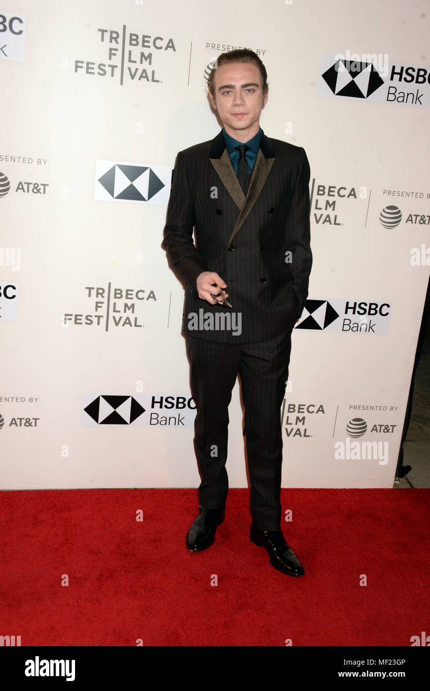 NEW YORK, NY - APRIL 22: Christopher Dylan White attends the premiere of 'The Miseducation of ...