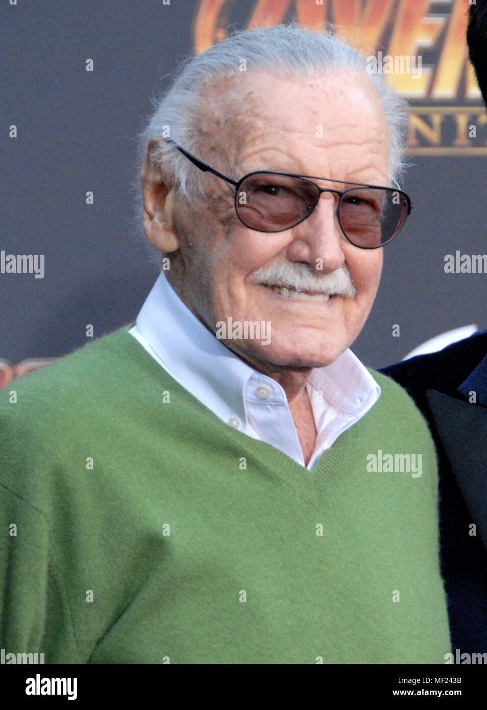 Los Angeles, California, USA. 23rd April, 2018. Stan Lee attends the ...