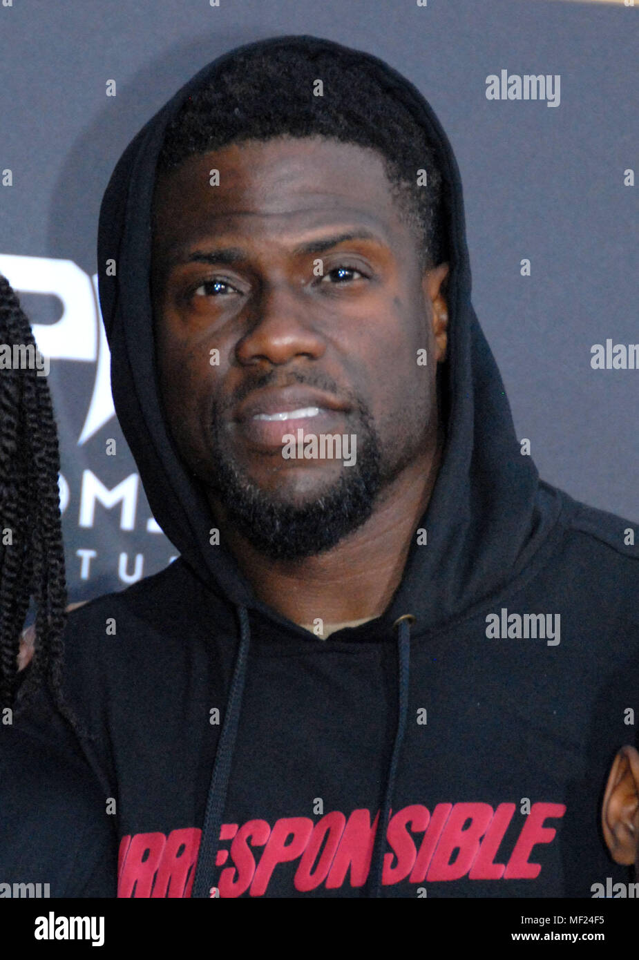 Los Angeles, California, USA. 23rd April, 2018. Comedian/actor Kevin ...