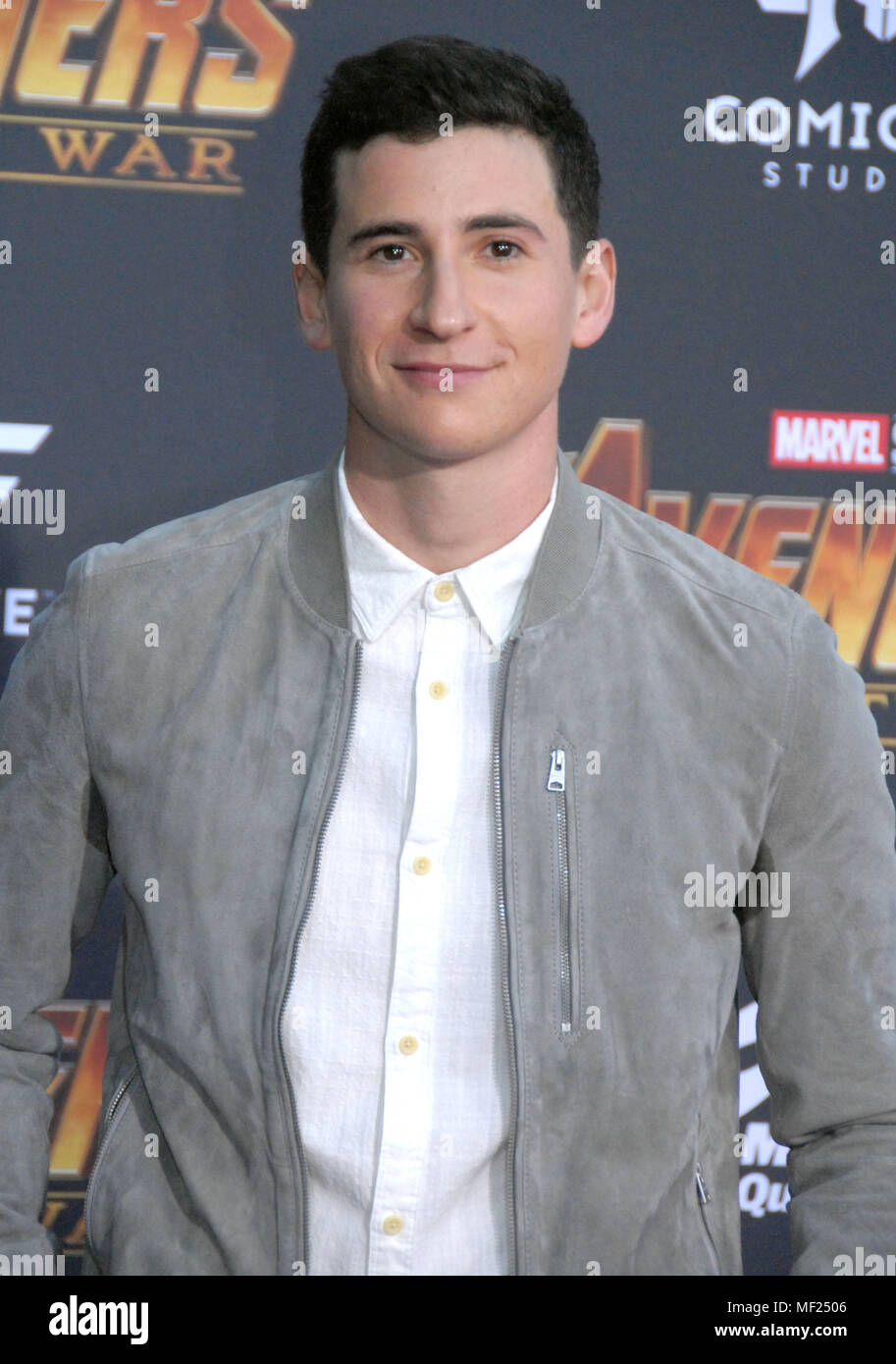 Los Angeles, California, USA. 23rd April, 2018. Actor Sam Lerner ...