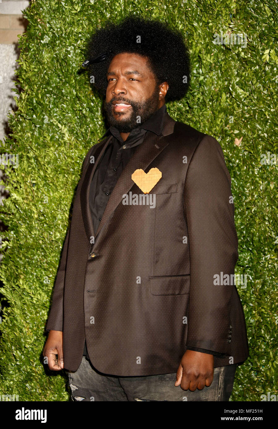 New York City, New York, USA. 23rd Apr, 2018. Musician QUESTLOVE ...