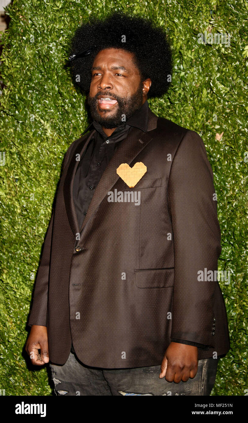 New York City, New York, USA. 23rd Apr, 2018. Musician QUESTLOVE ...