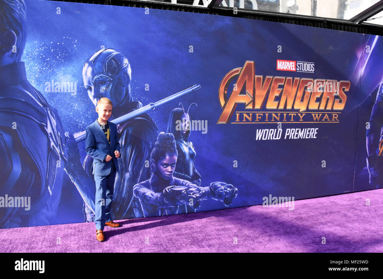 Los Angeles, California, USA. 23rd April, 2018. Actor Britton Walker ...