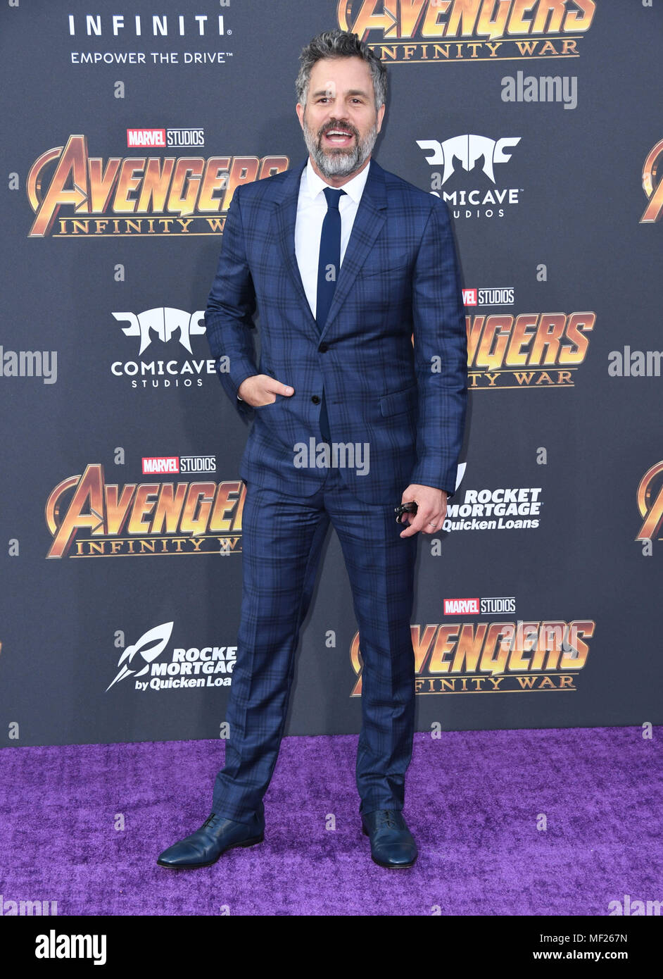 23 April 2018 - Hollywood, California - Mark Ruffalo. Disney and Marvel ...