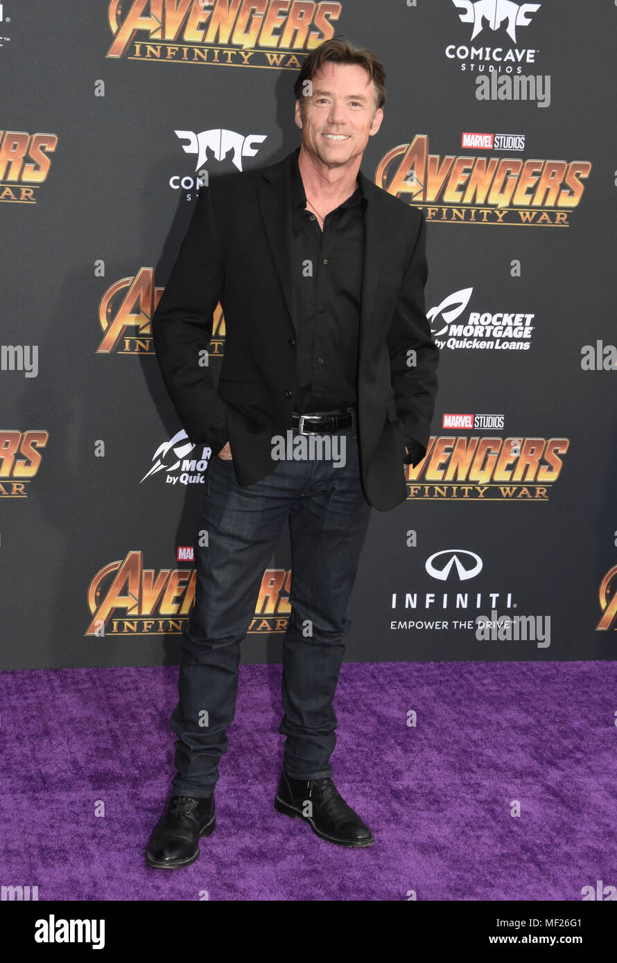 Los Angeles, California, USA. 23rd April, 2018. Actor/stunt coordinator ...