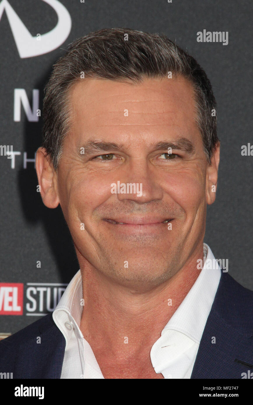 Los Angeles, USA. 23rd Apr, 2018. Josh Brolin 04/23/2018 The World ...