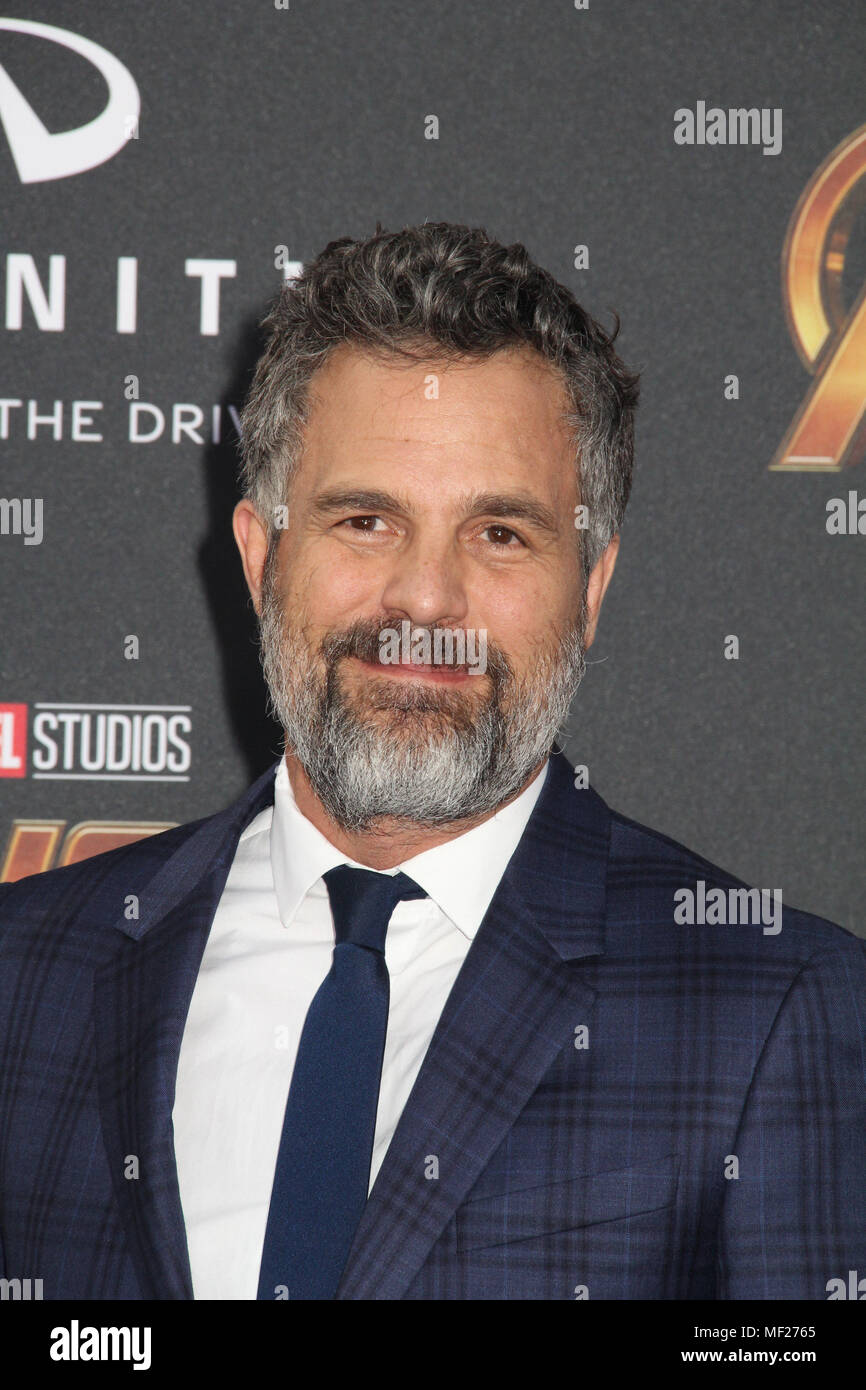 Los Angeles, USA. 23rd Apr, 2018. Mark Ruffalo 04/23/2018 The World ...