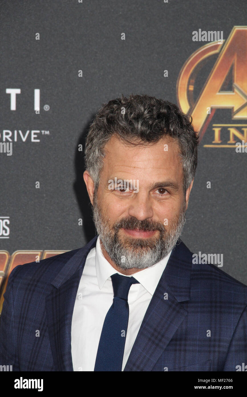 Los Angeles, USA. 23rd Apr, 2018. Mark Ruffalo 04/23/2018 The World ...