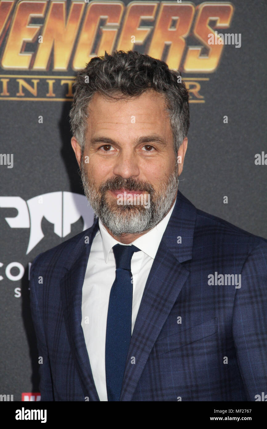 Los Angeles, USA. 23rd Apr, 2018. Mark Ruffalo 04/23/2018 The World ...