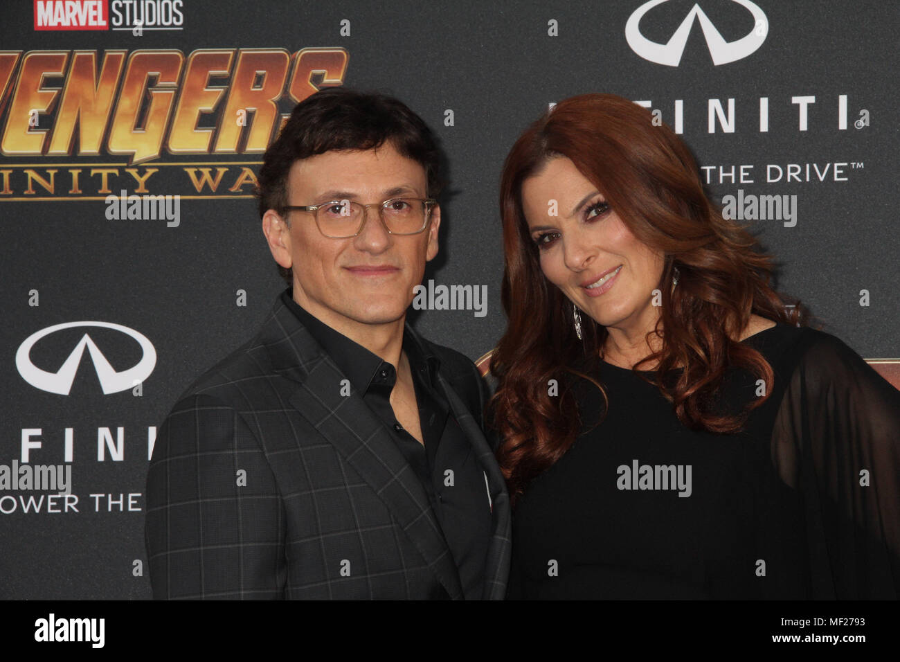 Los Angeles, USA. 23rd Apr, 2018. Anthony Russo, Anne Russo 04/23/2018 ...