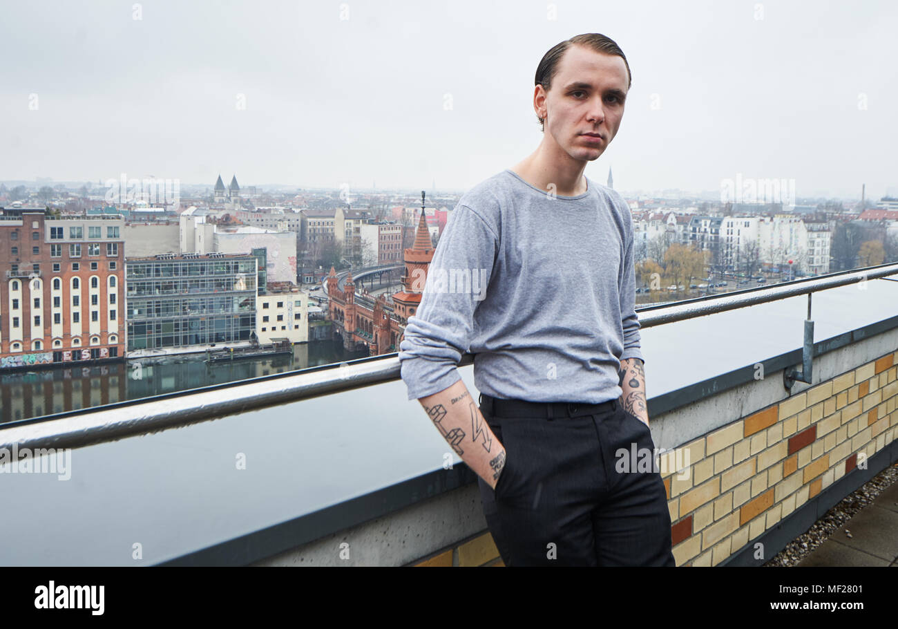 FILED - 07 March 2018, Germany, Berlin: German singer Drangsal (real ...