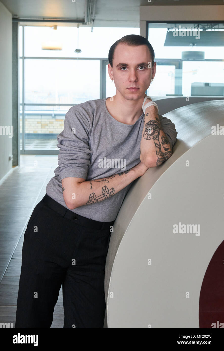 FILED - 07 March 2018, Germany, Berlin: German singer Drangsal (real ...