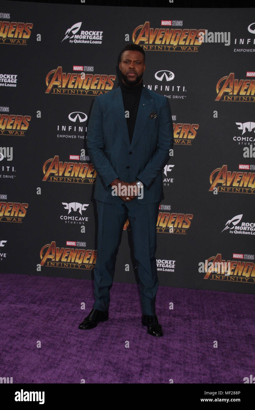 Winston Duke 04/23/2018 The World Premiere of "Avengers: Infinity War ...