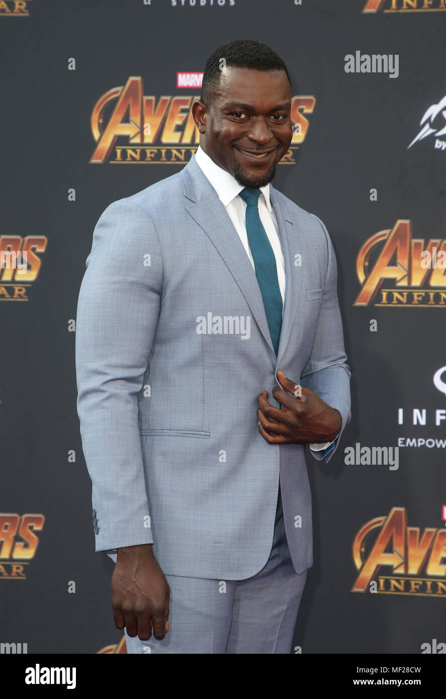 Hollywood, Ca. 23rd Apr, 2018. Michael James Shaw, at the World ...