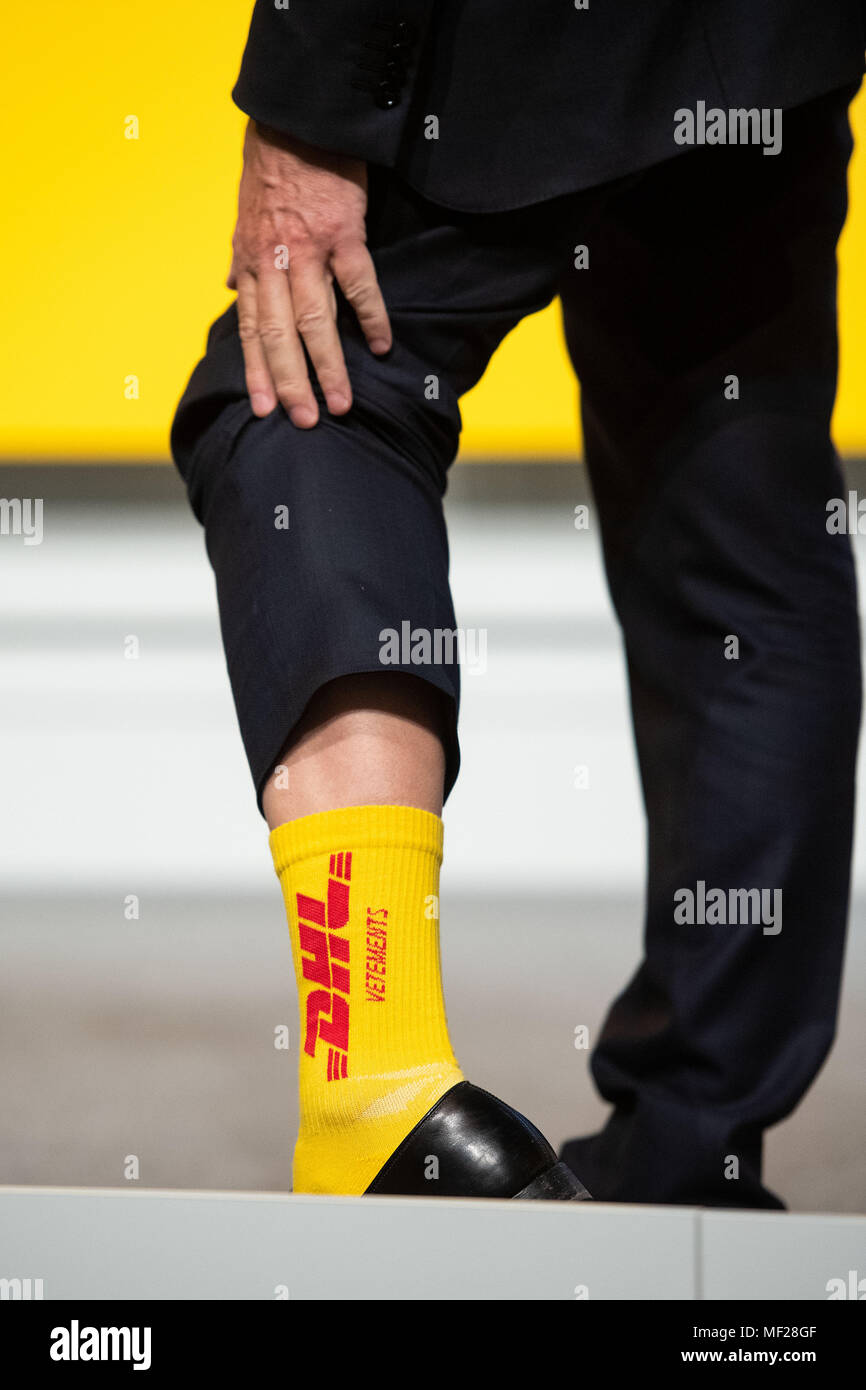 24 April 2018, Germany, Bonn: Ken Allen, board member at German mail ...