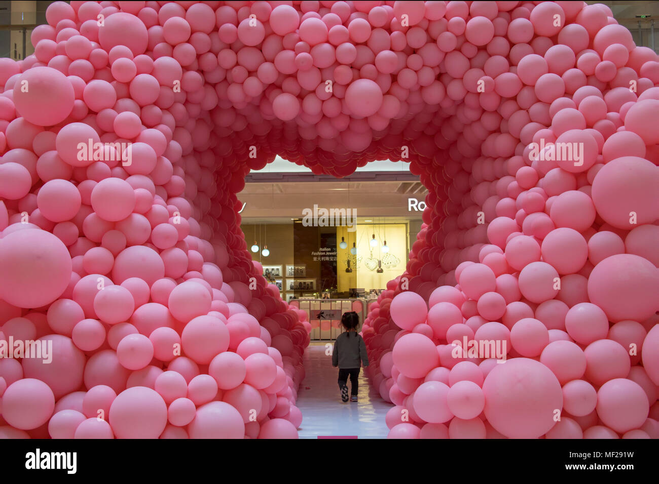 Shanghai, Shanghai, China. 24th Apr, 2018. Shanghai, CHINA-About ...