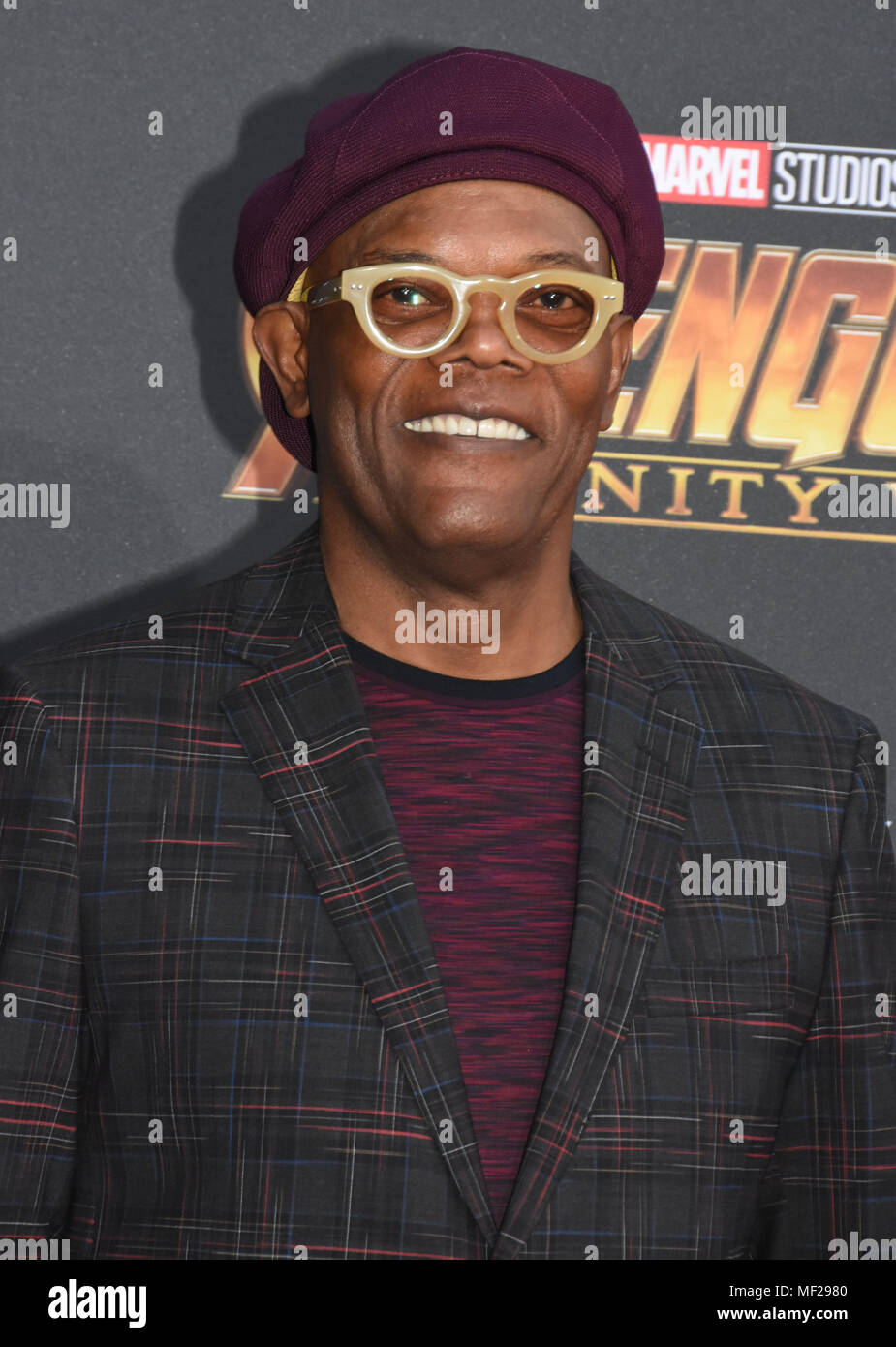 Los Angeles, California, USA. 23rd April, 2018. Actor Samuel L. Jackson ...