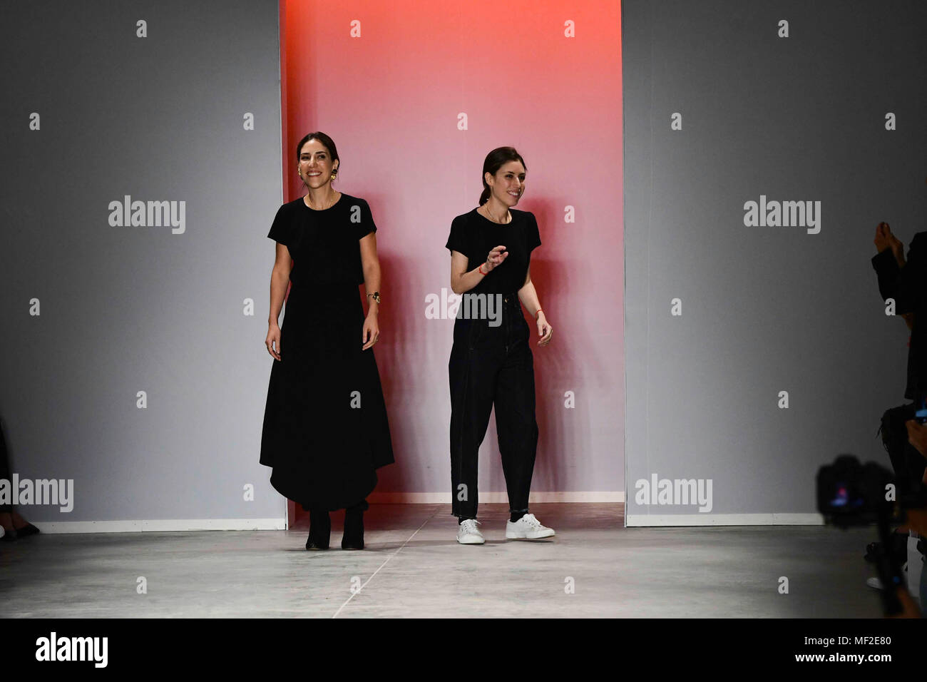 SÃO PAULO, SP - 23.04.2018: SPFW N45 - In the photo parade of Lilly ...