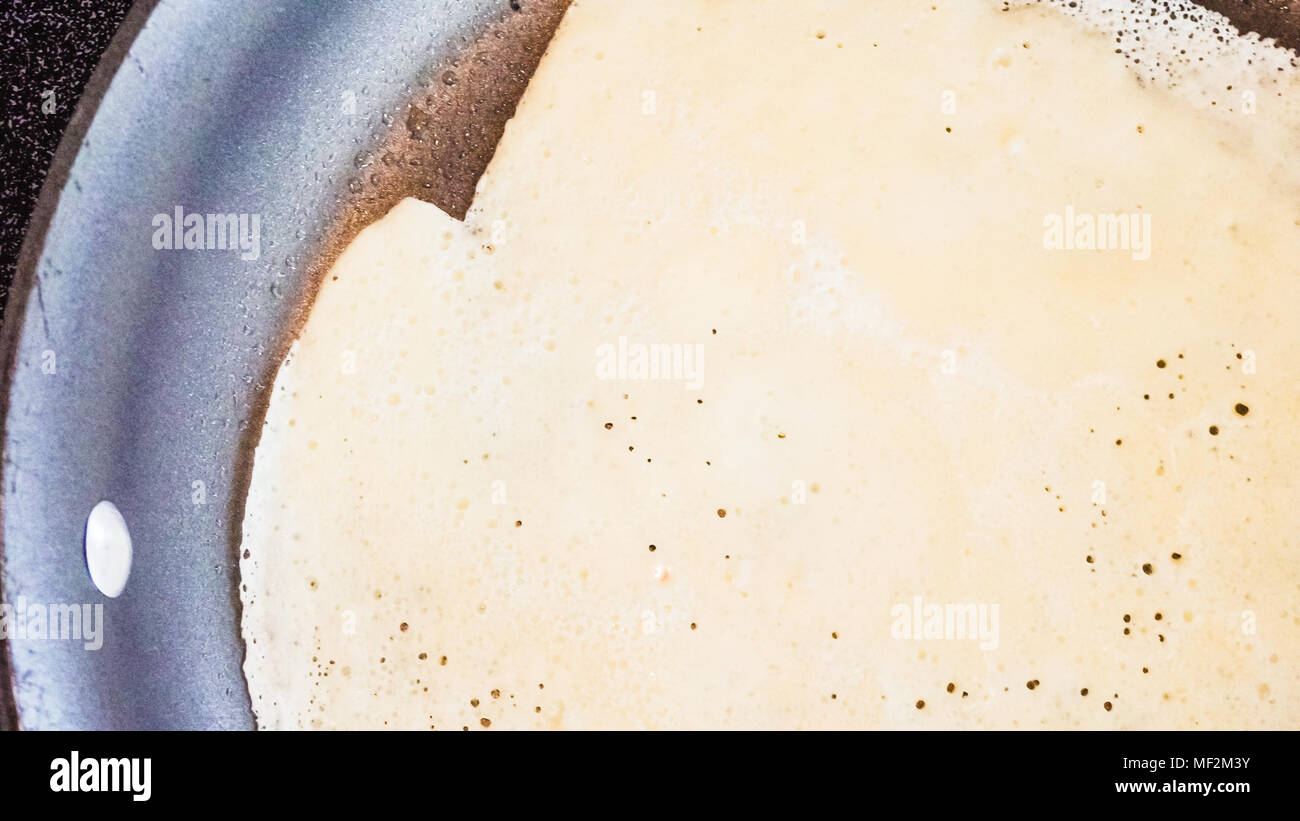 Making russian pancakes from scratch hi-res stock photography and ...