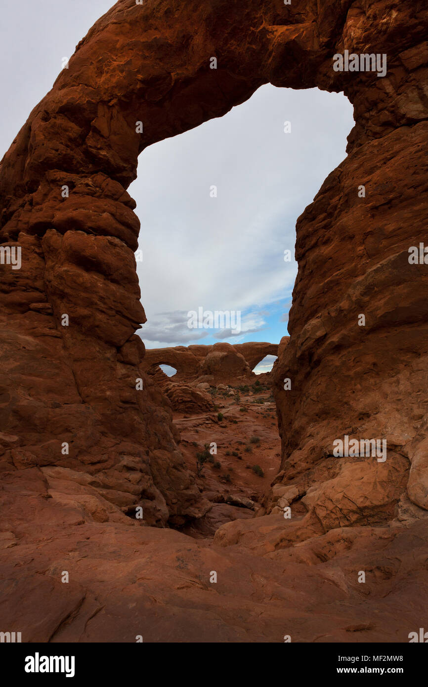 Windows arches national park hi-res stock photography and images - Alamy