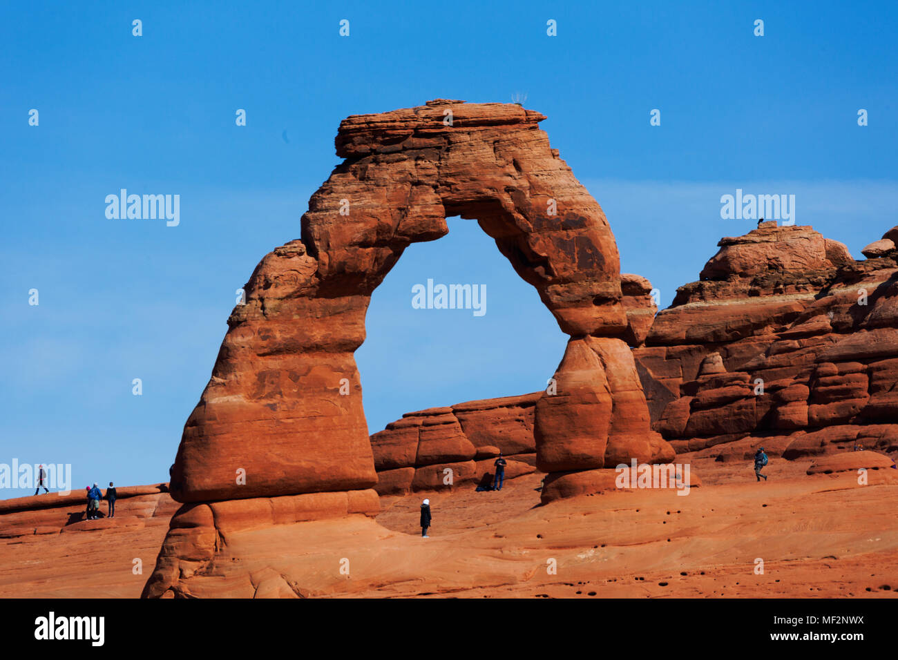 Delicate Arch from Upper Delicate Arch Viewpoint, Arches National Park ...