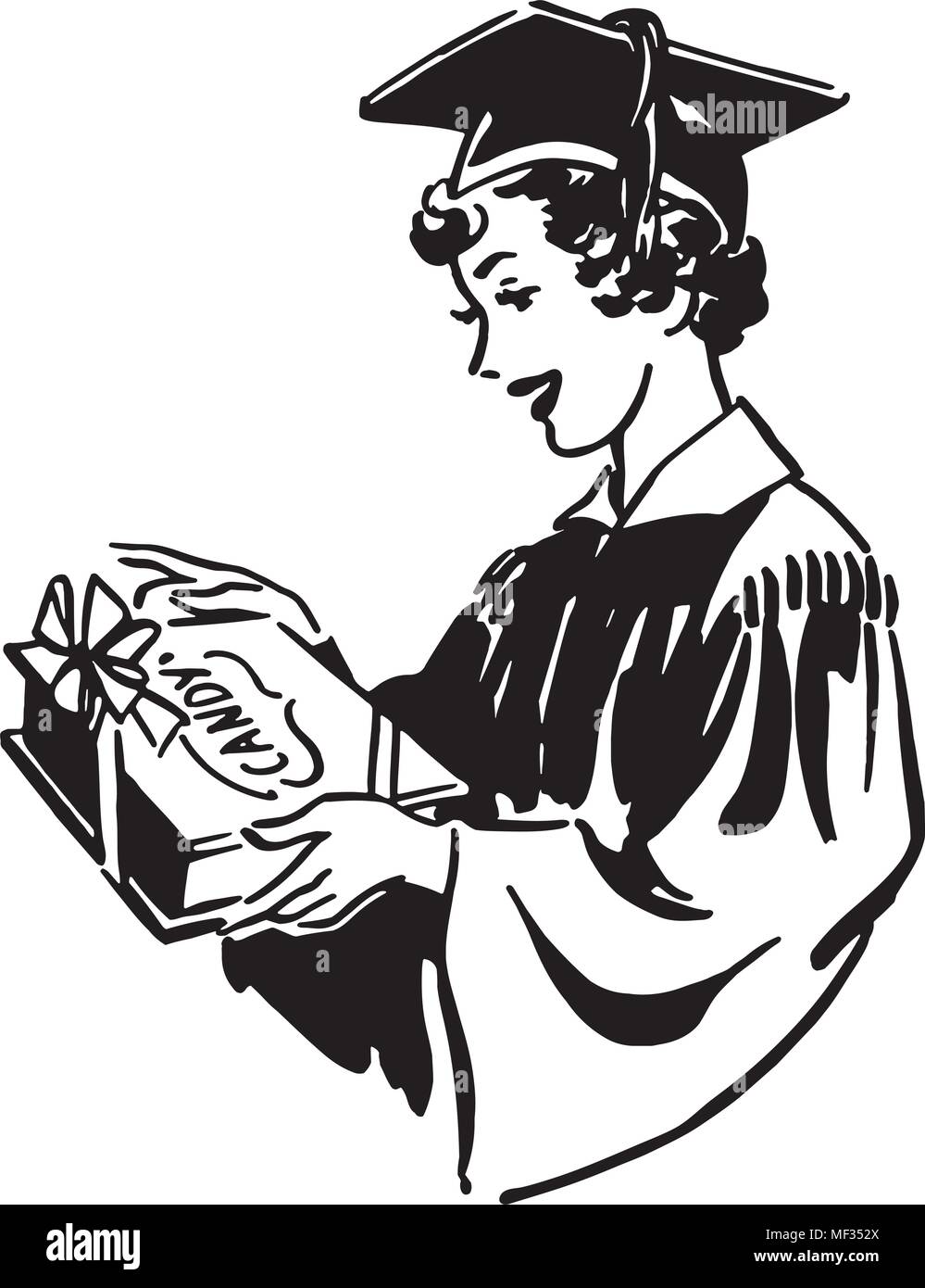 1950s students Stock Vector Images - Alamy