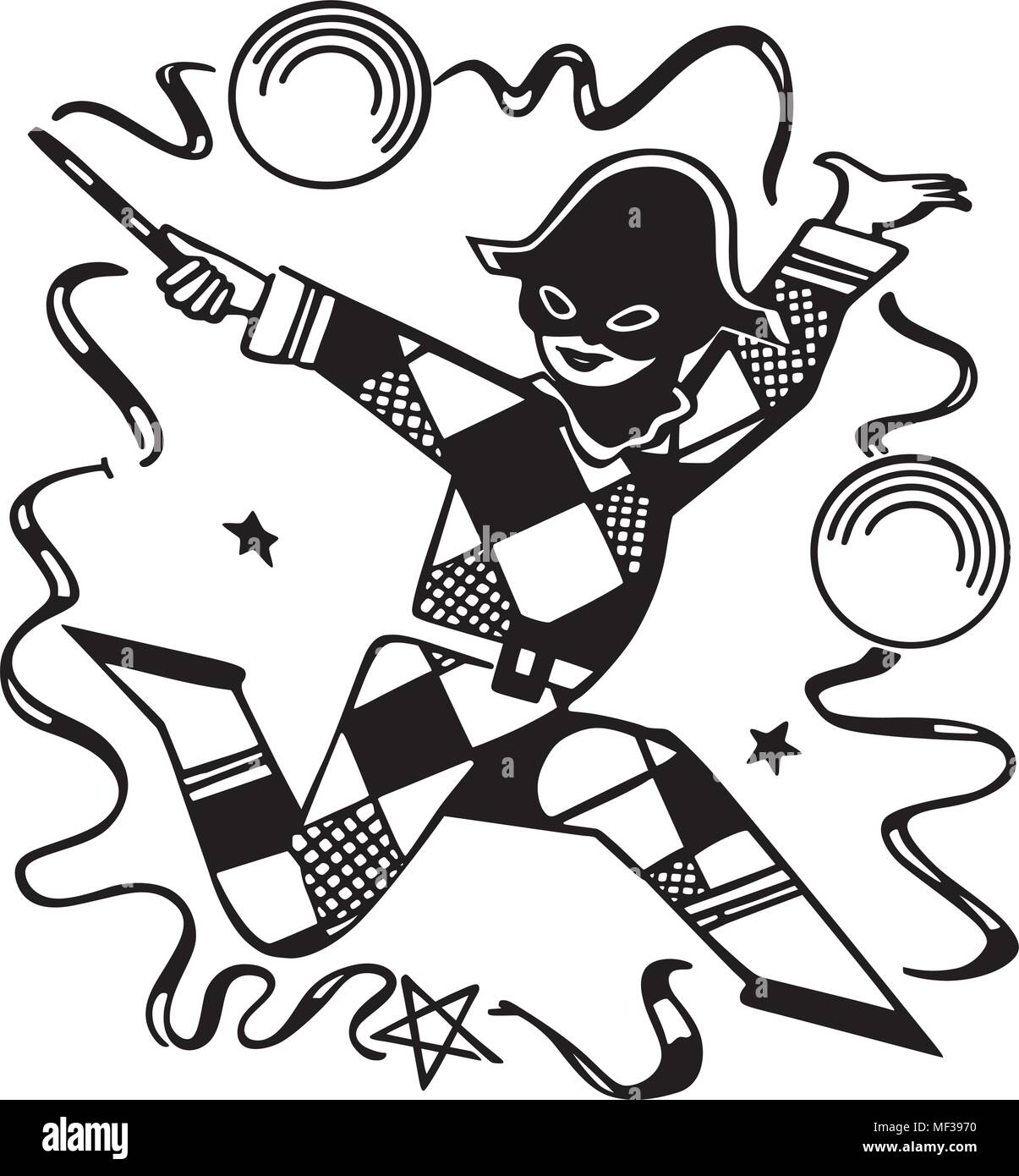 Vintage Jester Clipart